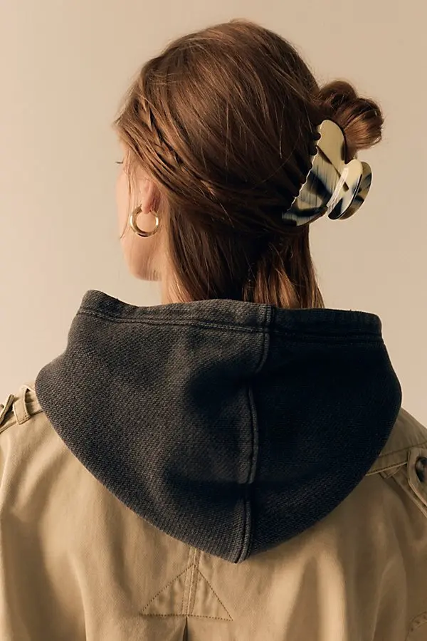 Free People France Luxe Couture Claw Clip