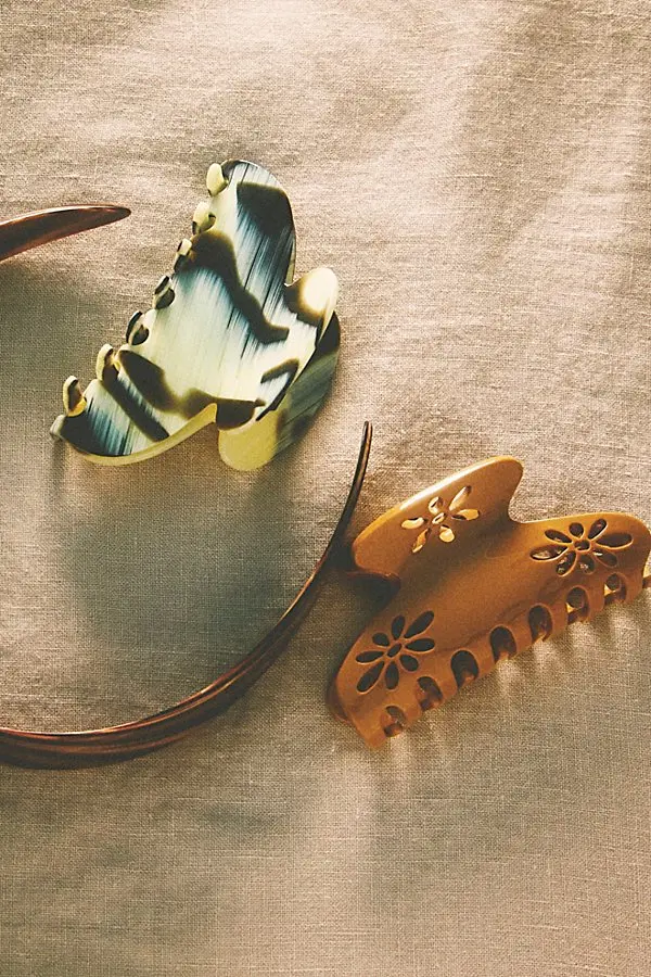 Free People France Luxe Couture Claw Clip