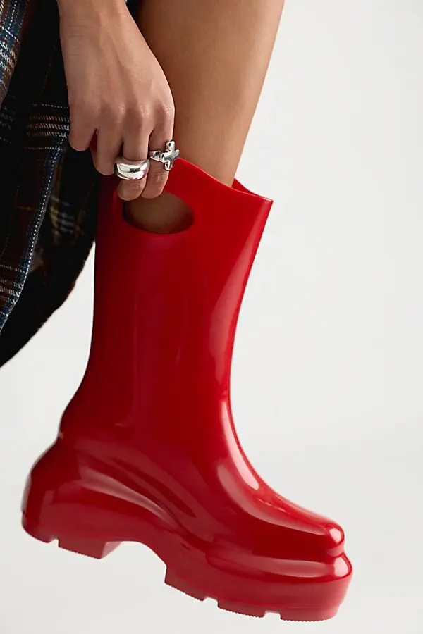 Melissa Ultra Rain Boots - Red