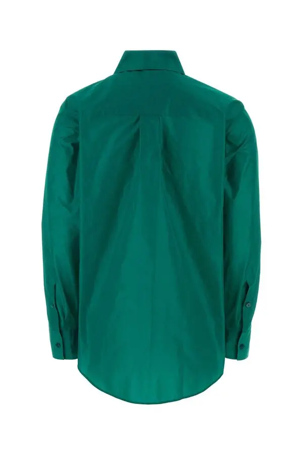 Fendi Turquoise Taffetas Shirt