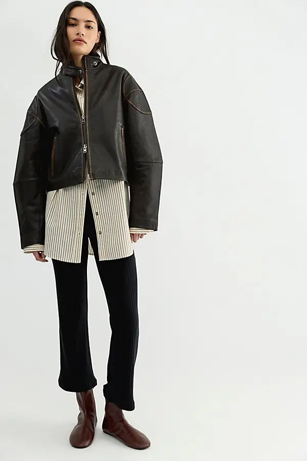 AGOLDE Pierson Leather Jacket