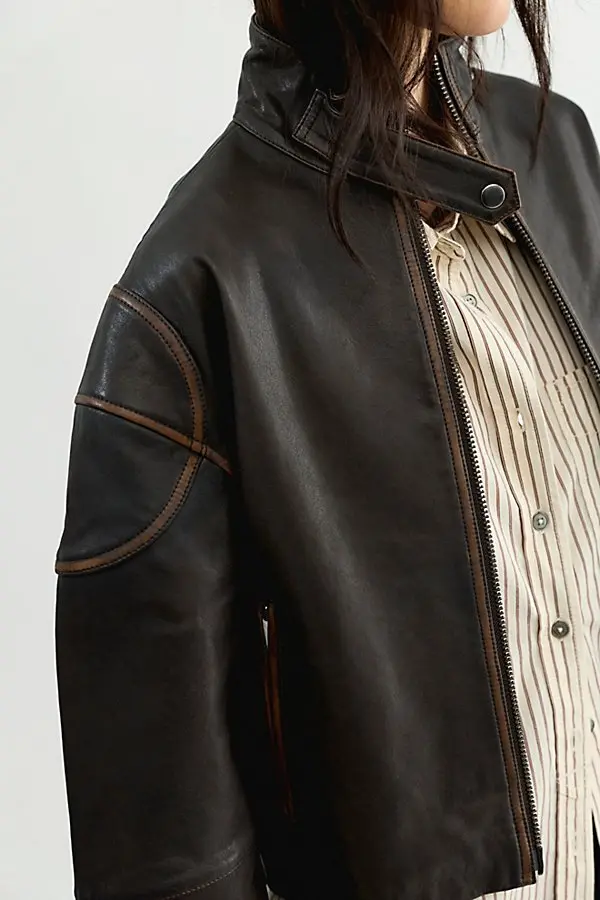 AGOLDE Pierson Leather Jacket