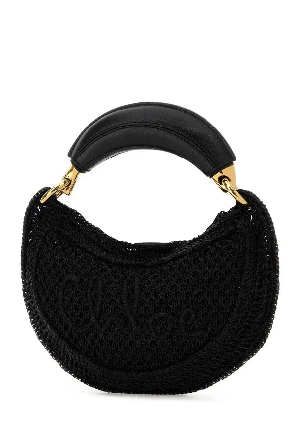 Chloé Raffia Mini Summer Banana Handbag
