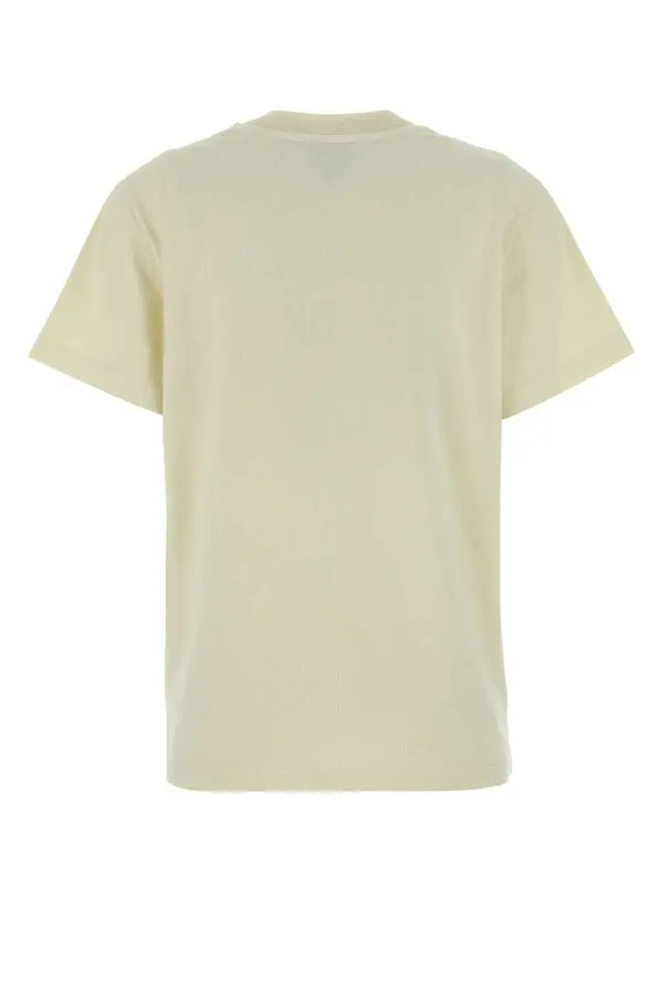 A.p.c. Cream Cotton T-shirt - Yellow