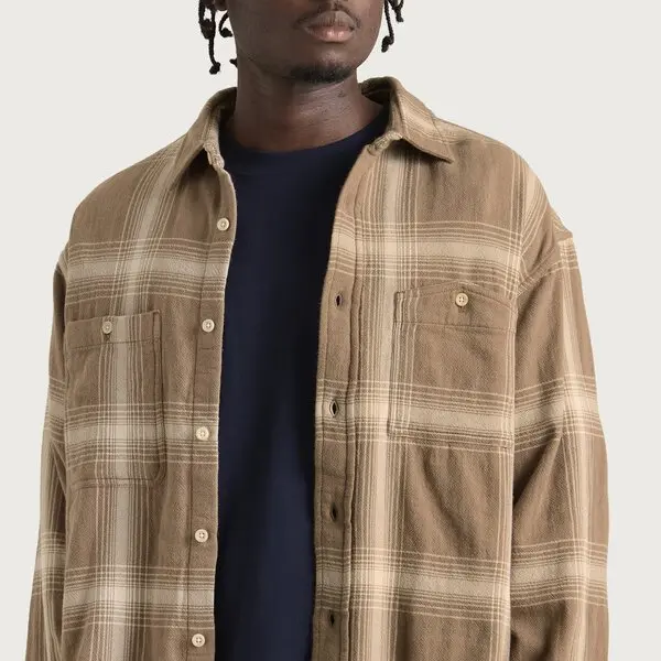 CAFÉ MOUNTAIN Tumble Check Heritage Shirt