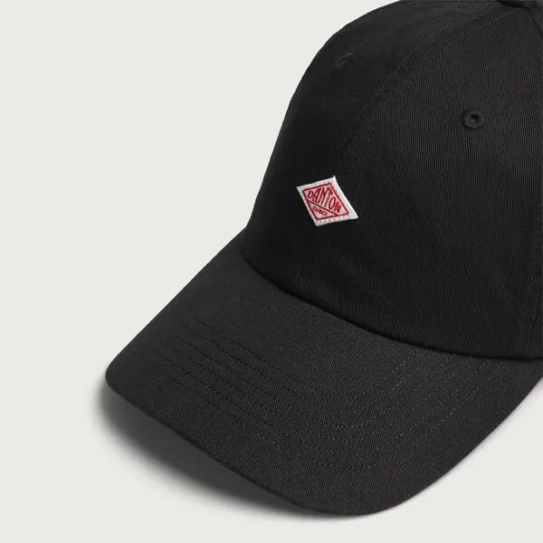 DANTON Twill Baseball Cap - Black