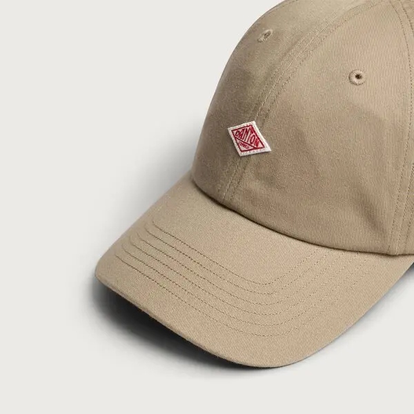 DANTON Twill Baseball Cap - Beige