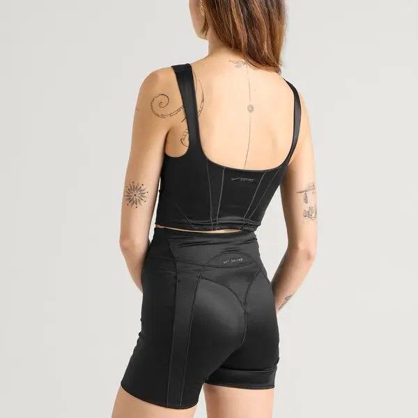 Nike Skims Shine Texture Crop Tank Top