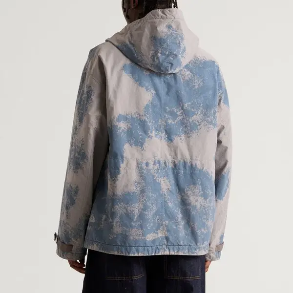 Stone Island Hand Painted David Light-tc Heat Reactive Jacke