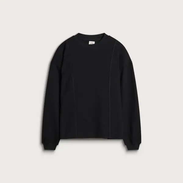 GANDER Raw Edge Crewneck Sweatshirt