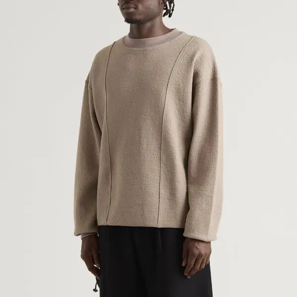 GANDER Raw Edge Crewneck Sweatshirt