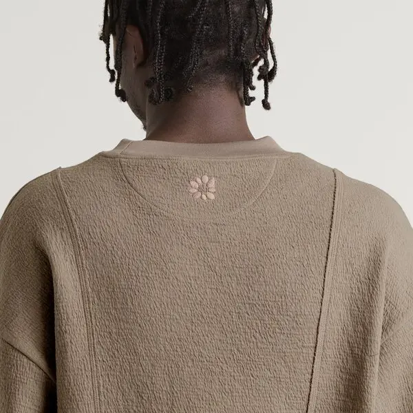 GANDER Raw Edge Crewneck Sweatshirt