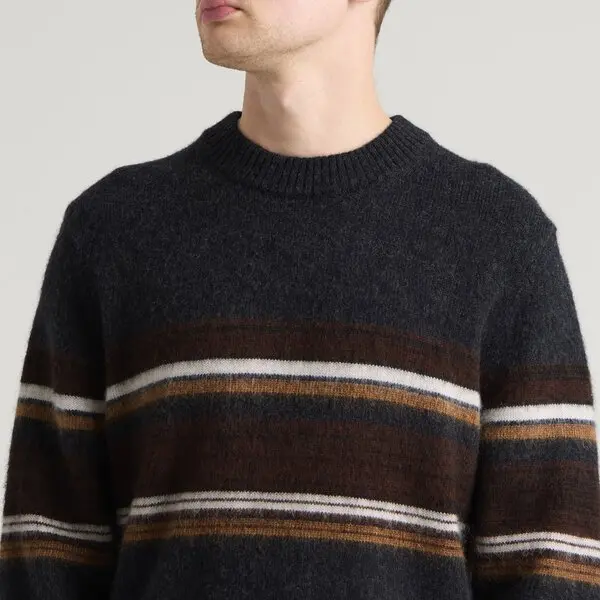 WAX LONDON Wilde Bold Stripe Brushed Jumper