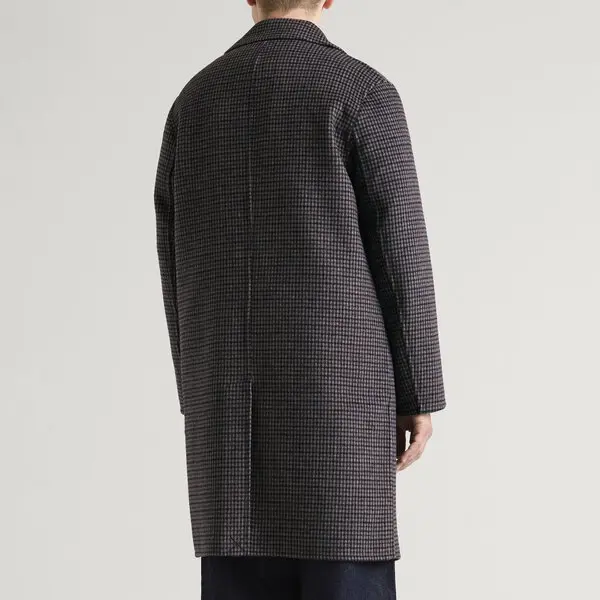 WAX LONDON Stan Double Face Check Coat