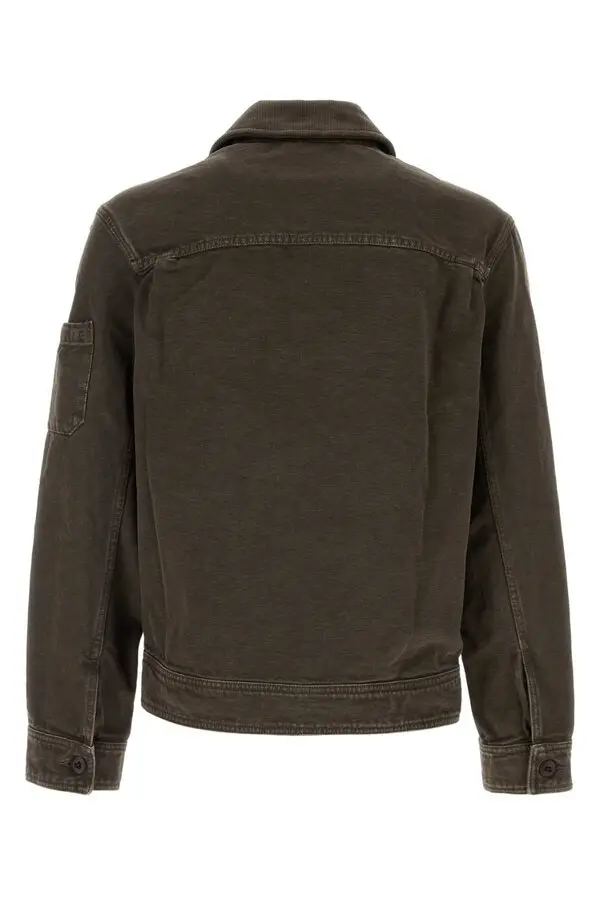 A.p.c. Chocolate Denim Alexis Jacket