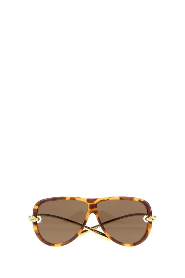 Bottega Veneta Printed Acetate Knot Sunglasses