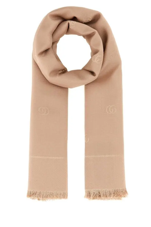 Gucci Antiqued Silk Blend Scarf