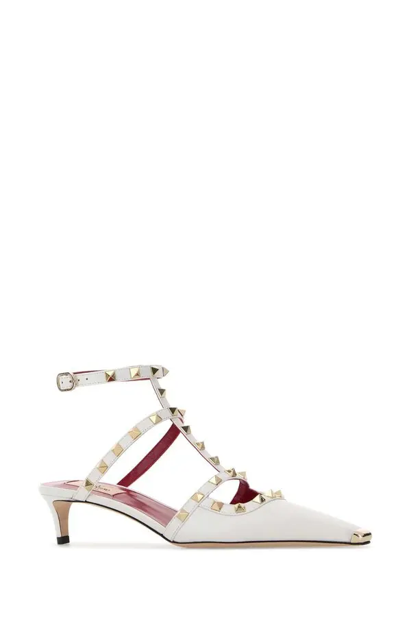 Valentino Garavani Leather Rockstuds Pumps