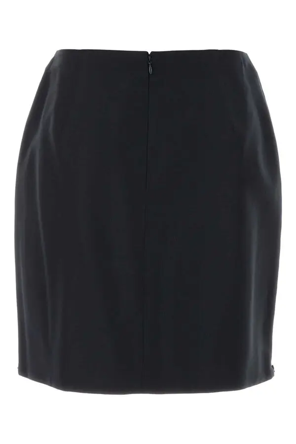 Gucci Midnight Wool Mini Skirt