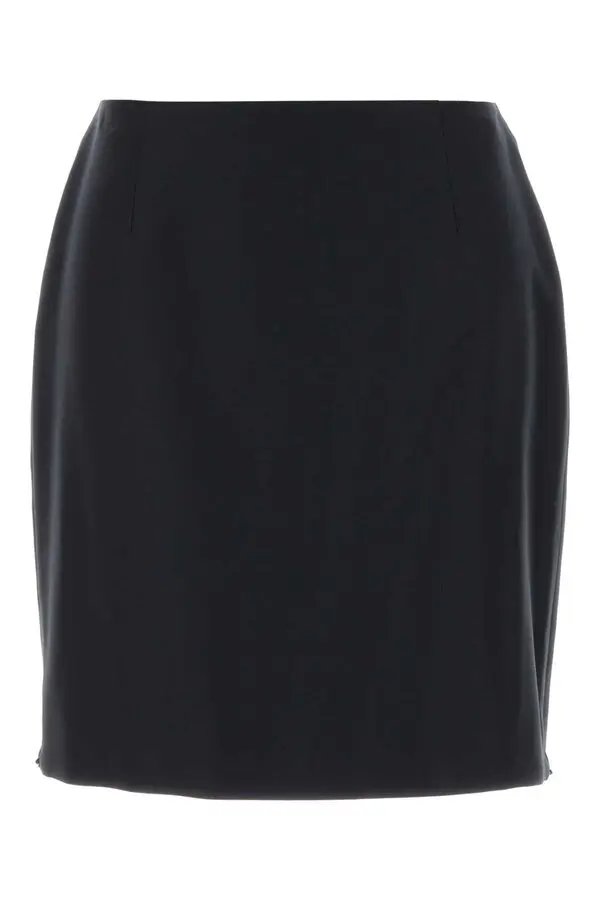 Gucci Midnight Wool Mini Skirt - Blue