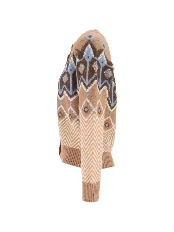 Ermanno Scervino Geometric-pattern Cardigan