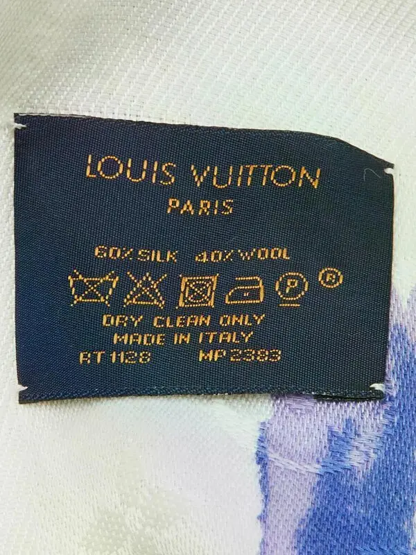 LOUIS VUITTON Monogram Splash Shawl