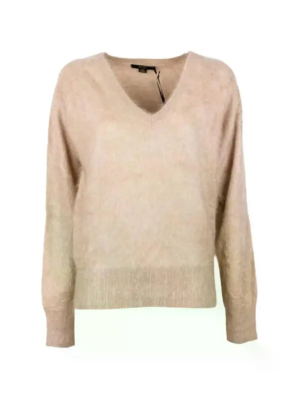 Seventy V-neck Brushed-knit Sweater