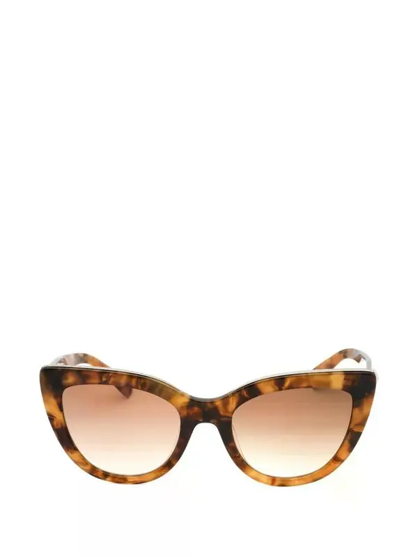 Longchamp Cat-eye Tortoiseshell-effect Sunglasses