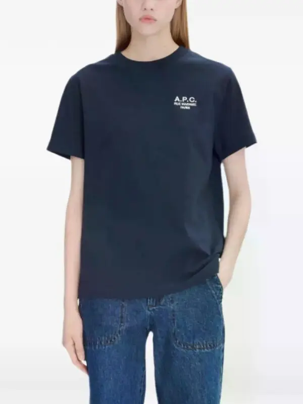 A.p.c. Rue Madame Embroidered T-shirt
