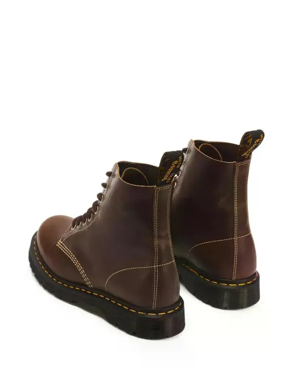 Dr. Martens 1460 Pascal Bean Contrast-stitch Leather Boots