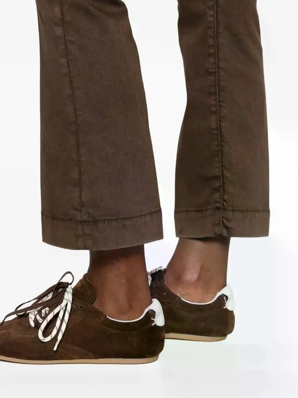 Seafarer Françoise Patch-pocket Cropped Jeans - Brown
