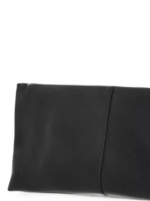 Carven Louise Leather Clutch Bag