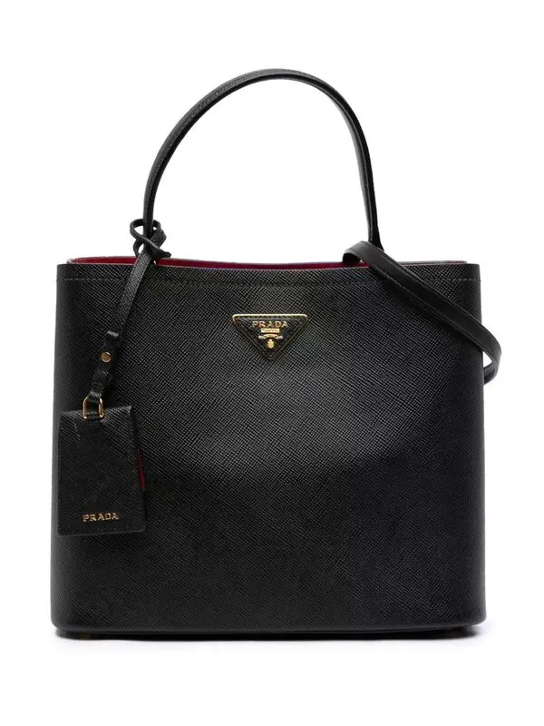 Prada 2010-2026 Large Saffiano Cuir Panier Satchel