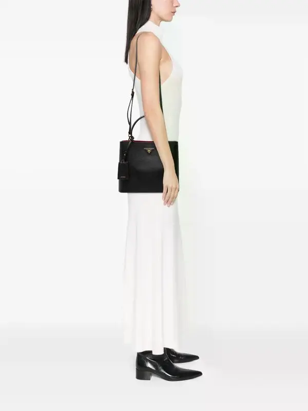 Prada 2010-2026 Large Saffiano Cuir Panier Satchel