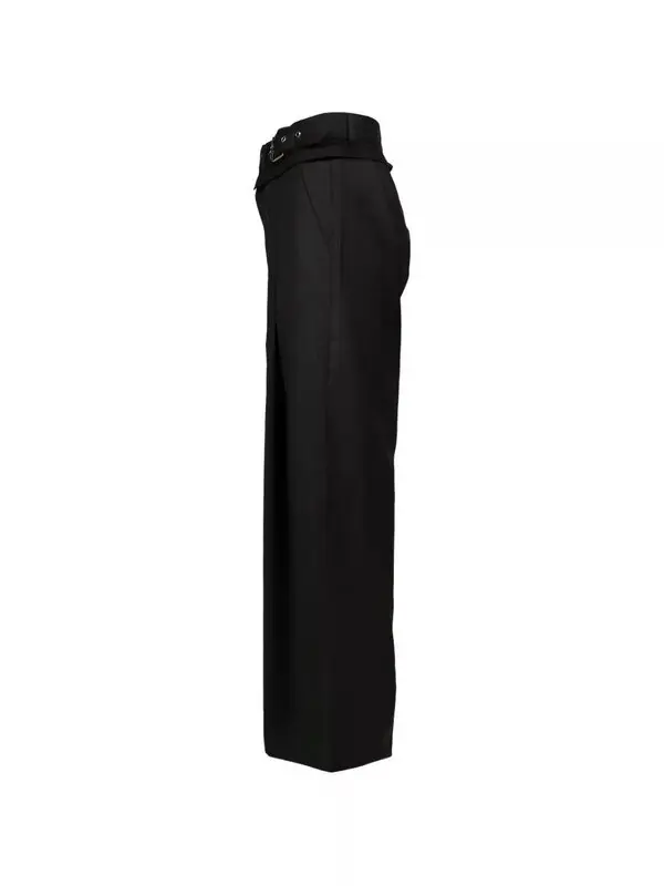 AV VATTEV Double-belt Pleated Trousers