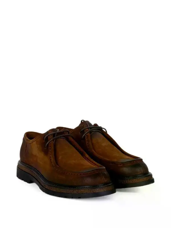 FRANCO FEDELE Suede Derby Shoes