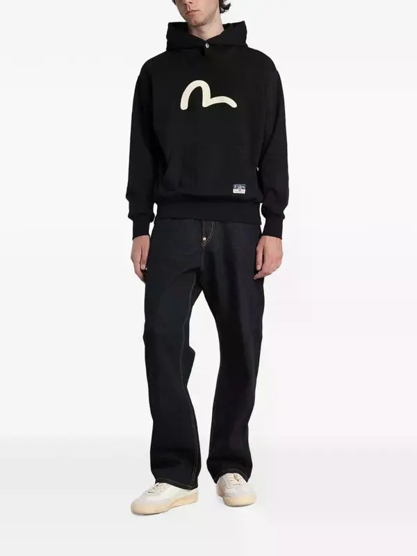 EVISU Seagull-print Hoodie