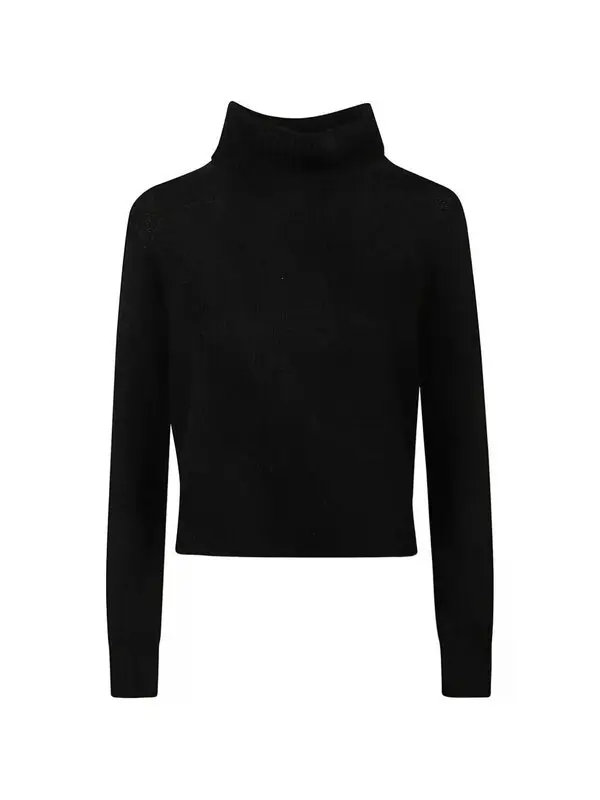 BEYOU Roll-neck Knitted Sweater