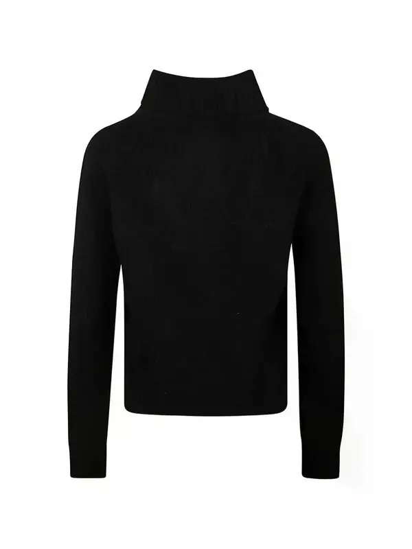 BEYOU Roll-neck Knitted Sweater