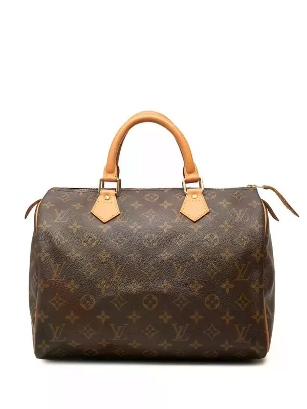 LOUIS VUITTON 2001 Monogram Speedy 30 Boston Bag