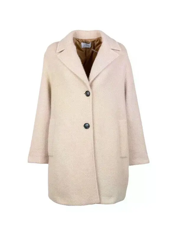VICARIO CINQUE Notched-lapel Button-up Coat