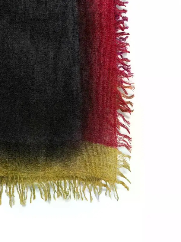 Faliero Sarti Fringed Gradient-effect Scarf