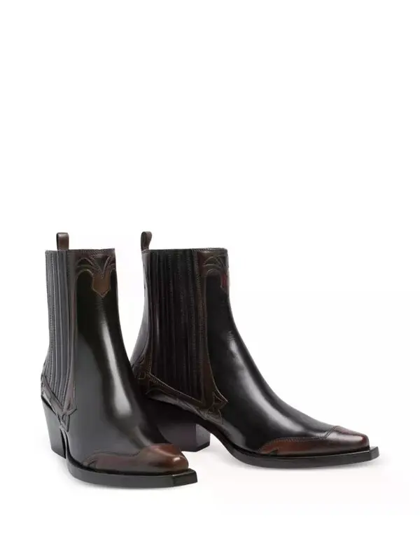 Sartore Two-tone Cowboy Boots