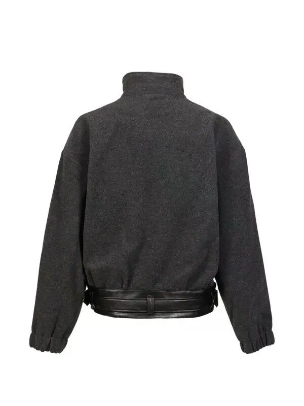 AV VATTEV Alliance Belted Wool Jacket