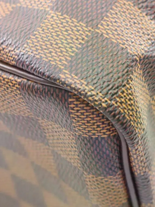 LOUIS VUITTON 2012 Damier Ebene Speedy 35 Boston Bag