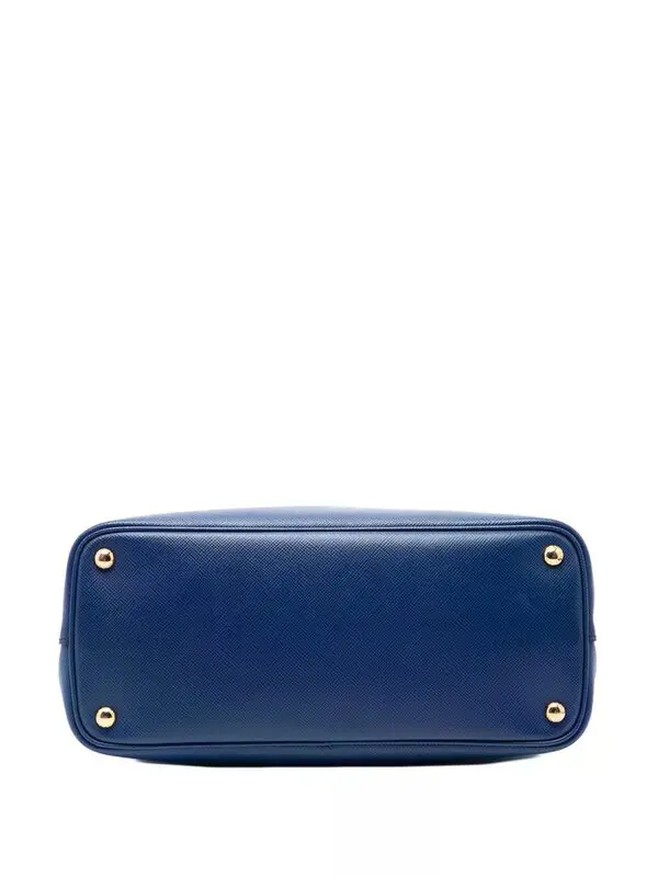 Prada 2010-2026 Medium Saffiano Cuir Double Handle Satchel