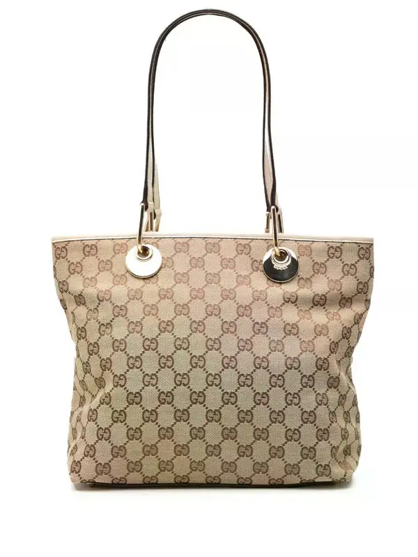 Gucci 2000-2015 Gg Canvas Eclipse Tote Bag
