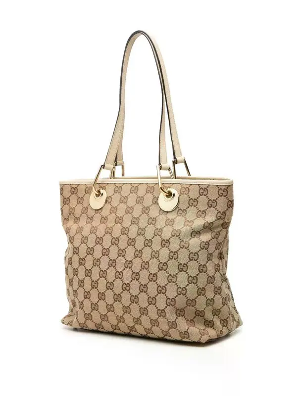 Gucci 2000-2015 Gg Canvas Eclipse Tote Bag
