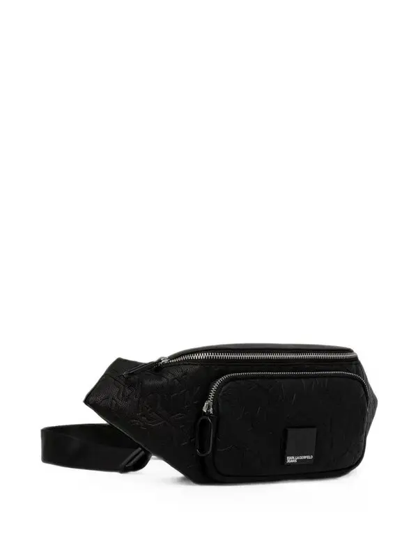 Karl Lagerfeld Logo-embossed Belt Bag