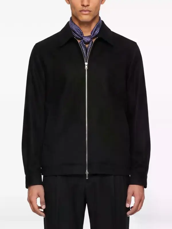 BRIGLIA 1949 Zip-up Collared Jacket